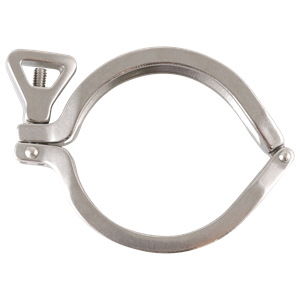 2.5" 304 Wing Nut I-Line Q-Line Clamp