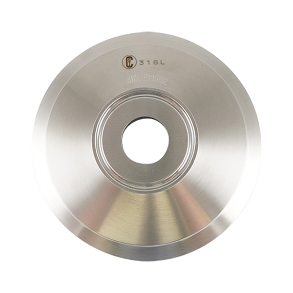 4" X 1.5" 316L Tri-Clamp Conical Instrument Gauge Reducer