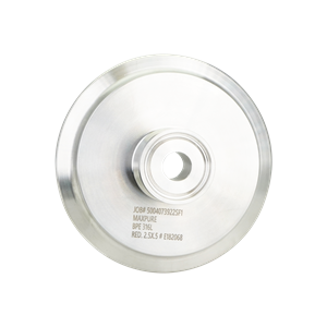 2.5" X 0.5" 316L Tri-Clamp Conical Instrument Gauge Reducer