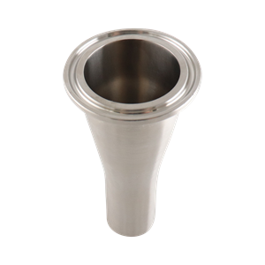 1.5" 316L Tri-Clamp X 1" Weld ASME BPE Concentric Reducer