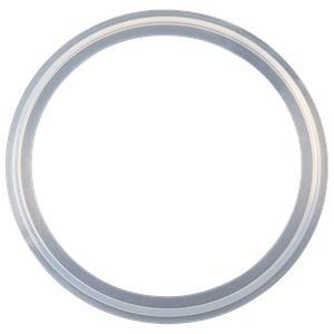 40MP-PX-4 - Gasket 4" Tri-Clamp Type I Clear Platinum Cured Silicone ...